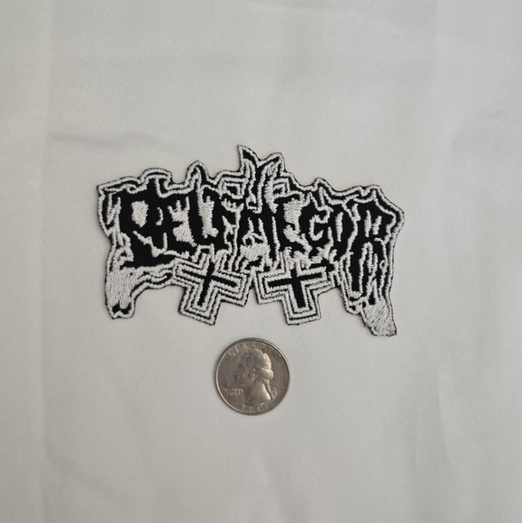 Bioworld | Accessories | Belphegor Logo Shaped Embroidered Back Patch ...